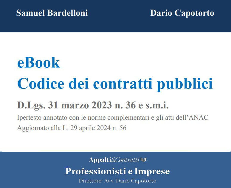 Nuovo e-book gratuito: Il Codice dei contratti pubblici in formato ...